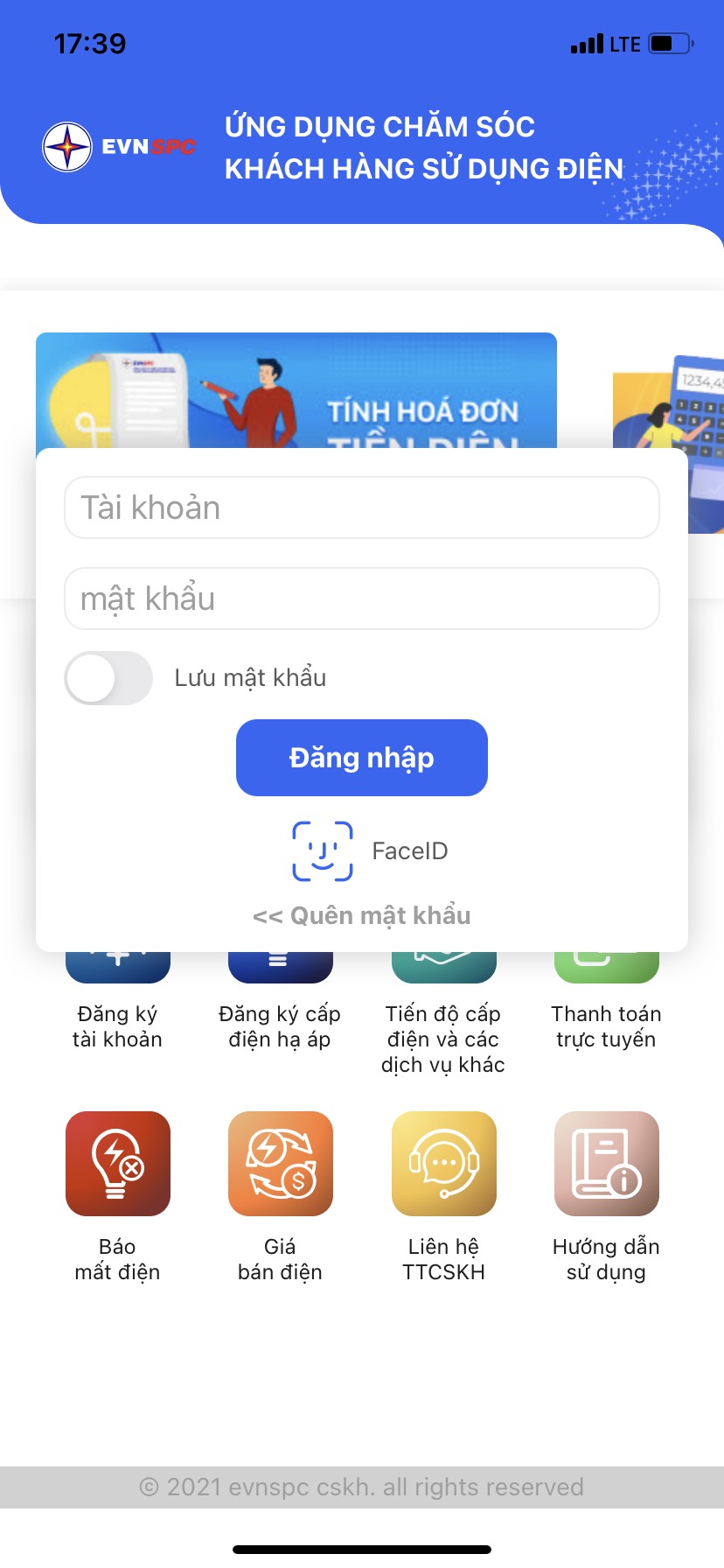 Hướng dẫn cài đặt App CSKH EVNSPC